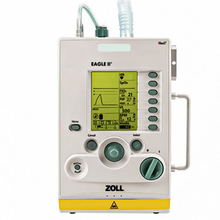 Zoll Eagle II MRI Portable Ventilator - Uninterrupted Respiratory ...