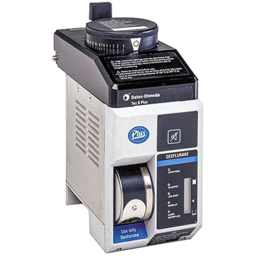 GE Datex Ohmeda TEC 6 Plus Desflurane Vaporizer - Reliable Electronic ...
